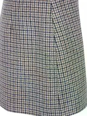 P.a.r.o.s.h Houndstooth Wool Skirt