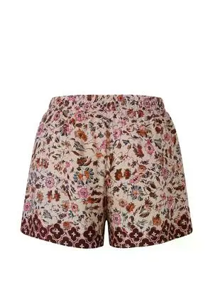 Natalie Martin Jasper Floral-print Shorts