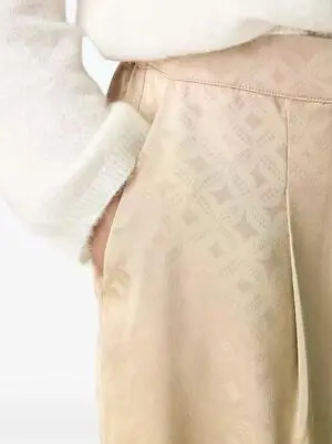 Scotch & Soda Eleni Jacquard Palazzo Pants - Neutrals
