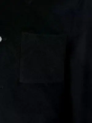 AMARANTO Button-up Patch-pocket Jacket