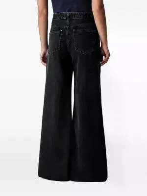 Scotch & Soda Wide-leg Denim Trousers