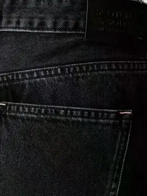 Scotch & Soda Wide-leg Denim Trousers