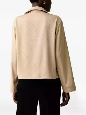 Scotch & Soda Jacquard Logo Long-sleeve Shirt