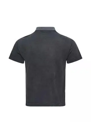 DOUBLET Teddy-bear Patch Polo Shirt - Black