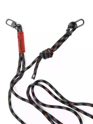 TOPOLOGIE Knot-detail Rope Strap - Black