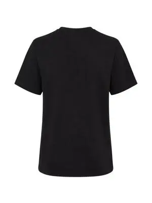 N°21 Embellished Cotton T-shirt - Black