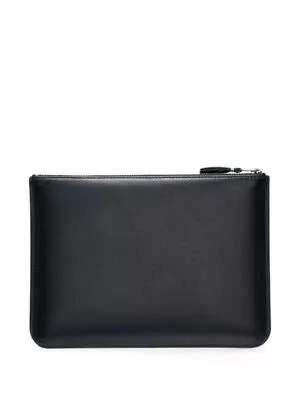 Comme Des Garçons Eyelet-embellished Leather Wallet