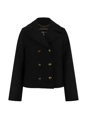 SEALUP Double-breasted Peacoat Jacket