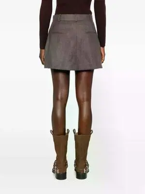 Sandro Logo-plaque Tailored Shorts