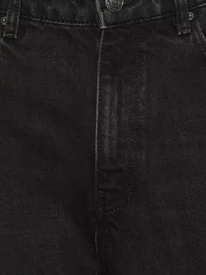 ROTATE BY BIRGER CHRISTENSEN Draped Barrel-leg Jeans Denim