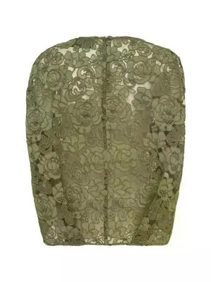 Simone Rocha Floral-lace Sleeveless Top