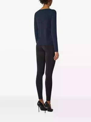 Wolford Pure Long-sleeve T-shirt - Blue