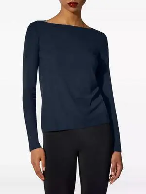 Wolford Pure Long-sleeve T-shirt - Blue