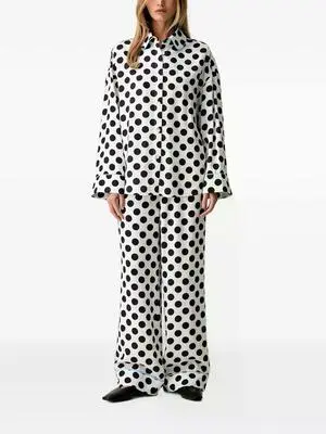Sleeper Polka-dot Print Shirt