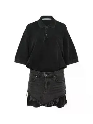 Alexander Wang Mini Pre-styled Frayed Dress