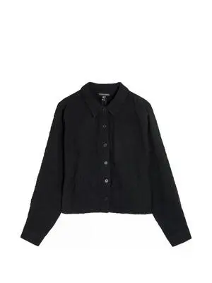 Eileen Fisher Crinkled-finish Shirt