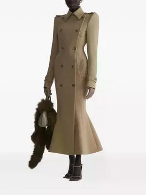 Mugler Button Detailed Coats For Women
