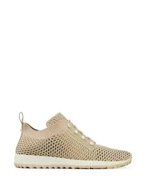 JIMMY CHOO Veles Pearl-embellished Sneakers