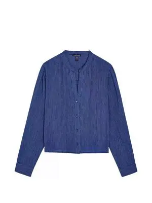 Eileen Fisher Striped Button-up Shirt