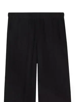 Eileen Fisher Elasticated-waistband Wide-leg Trousers