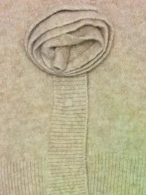 ROTATE BY BIRGER CHRISTENSEN Knit Flower Cardigan