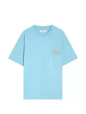 CHERRY LA Logo-embroidered Pocket T-shirt