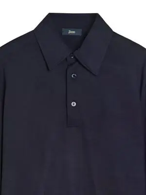 Herno Long-sleeve Polo Shirt - Blue