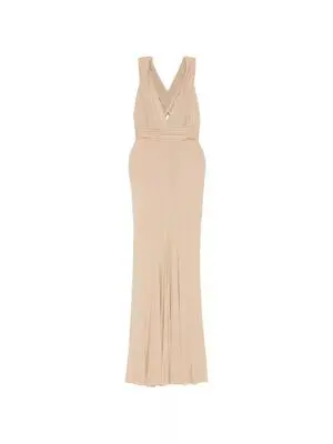 Herve L. Leroux Plunge Evening Dresses