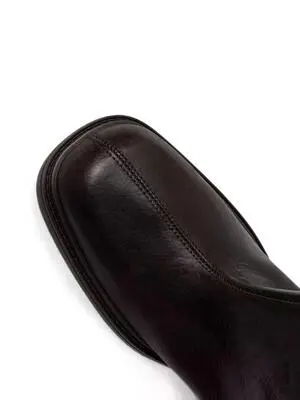 MIISTA Ross Buckle-detail Shearling-trim Boots