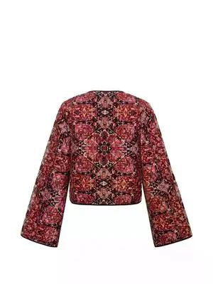 Cara Cara Yanna Frog-fastening Jacket - Red