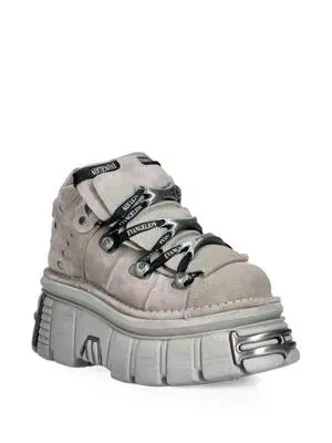 NEW ROCK Evangelion Platform Boots - Grey