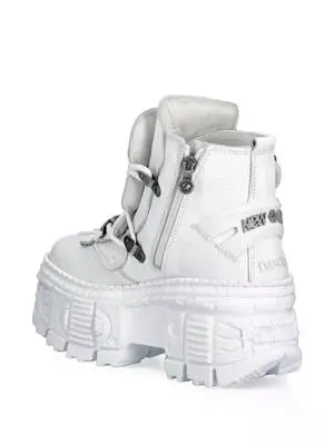 NEW ROCK M-wall052-cev161 Buckle-fastening Platform Boots