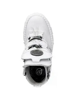 NEW ROCK M-wall052-cev161 Buckle-fastening Platform Boots