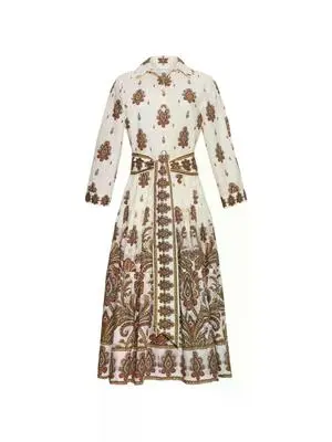 Cara Cara Lolita Paisley-print Midi Dress