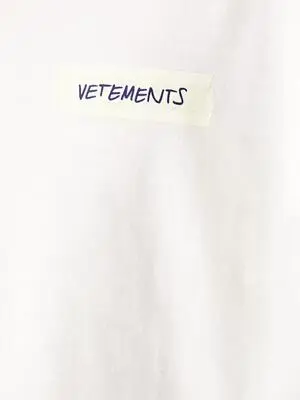 Vetements Logo-print Oversized T-shirt