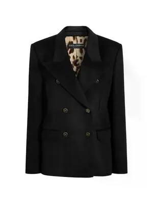 Dolce & Gabbana Linda Double-breasted Cashmere Jacket