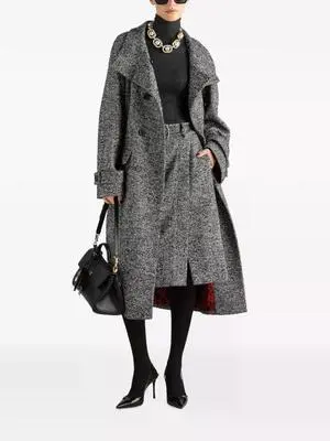 Dolce & Gabbana Double-breasted Wool-blend Coat