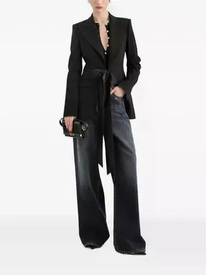 Dolce & Gabbana Turlington Single-breasted Micro-ribbed Jacket