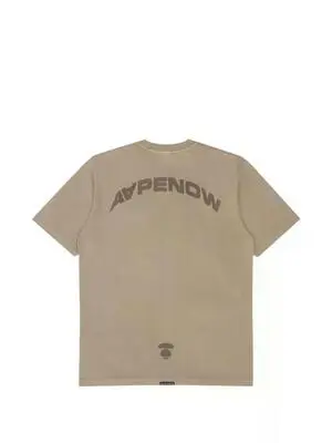 AAPE BY *A BATHING APE Moonface Patch Embroidered T-shirt
