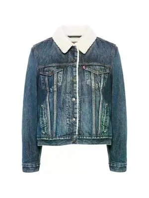 LEVI'S Sherpa Trucker Denim Jacket
