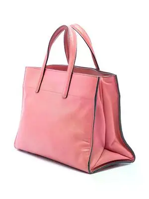 Prada Saffiano Soft Triple Pocket Tote Satchel