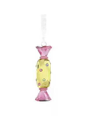 SWAROVSKI Crystal-embellished Candy Ornament - Yellow