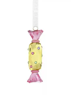 SWAROVSKI Crystal-embellished Candy Ornament - Yellow