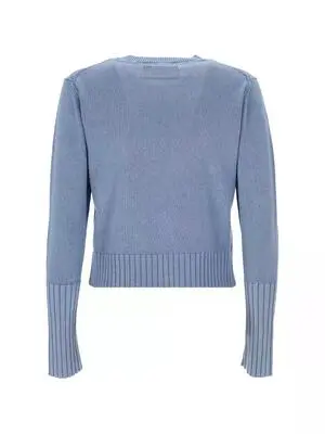 Guest In Residence Ribbed-knit Crew-neck Sweater