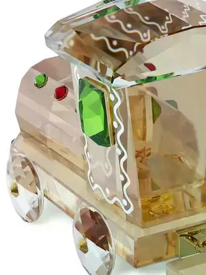 SWAROVSKI Gingerbread Train Ornament