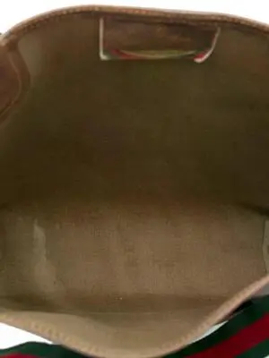 Gucci Gg Supreme Web Tote Bag