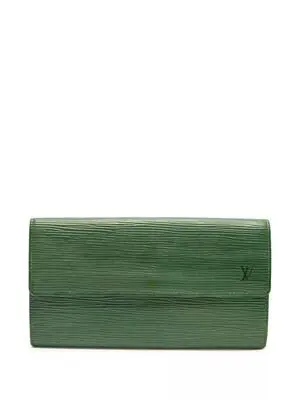 LOUIS VUITTON 1997 Sarah Borneo Leather Wallet