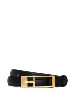 ANINE BING Elly Smooth Leather Belt