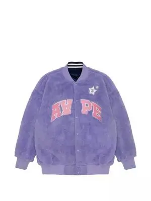 AAPE BY *A BATHING APE Moonface Reversible Fleece Jacket