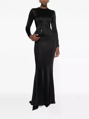 Co Cut-out Backless Maxi Dress